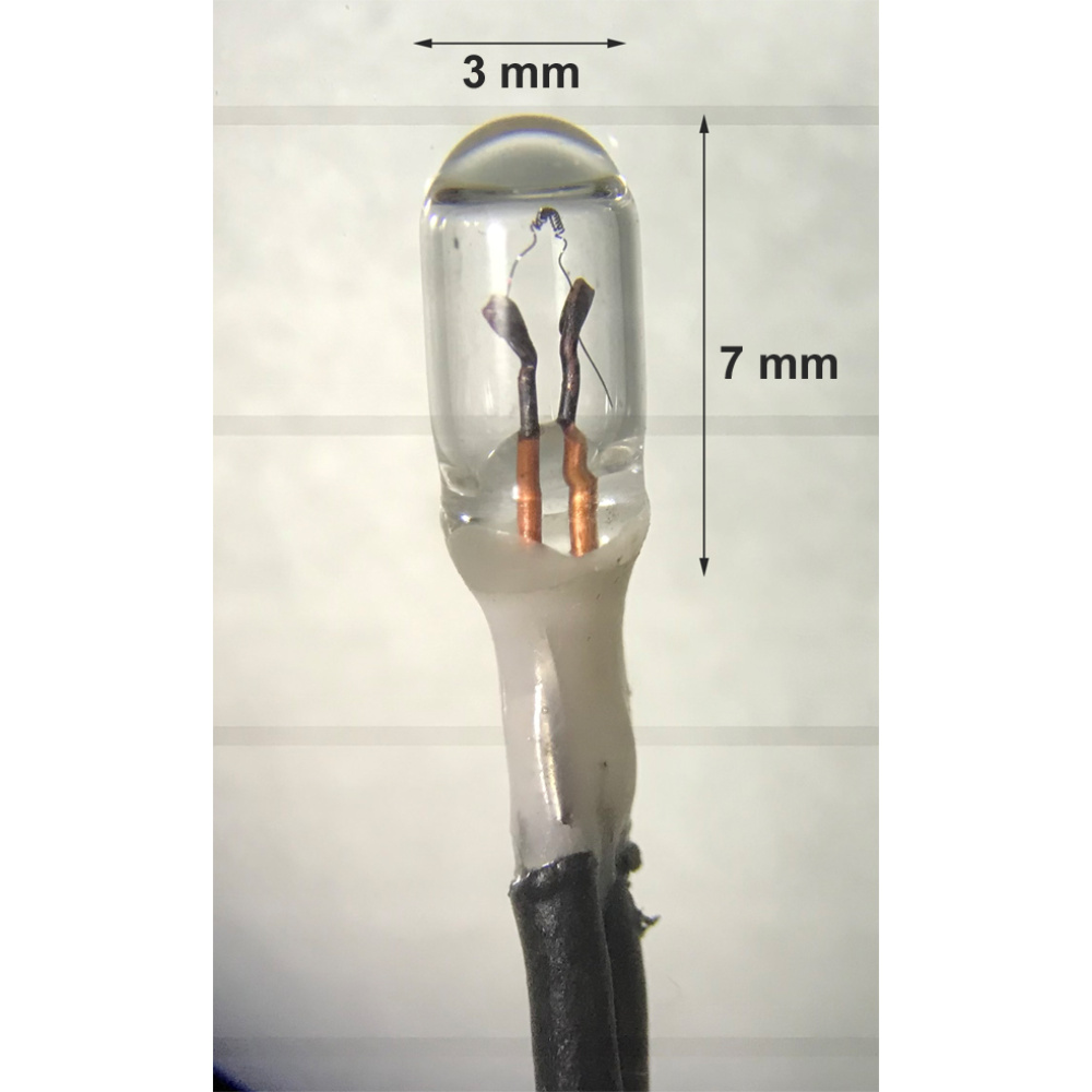 Sub Miniature Light Bulb (Tiny Light Bulb), Pack Of 100