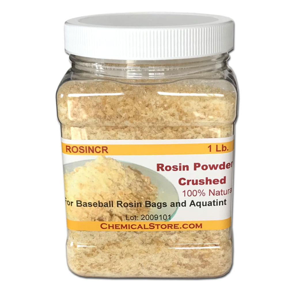 Crushed Pine Rosin (For Baseball Rosin Bag and Aquatint Dusting)