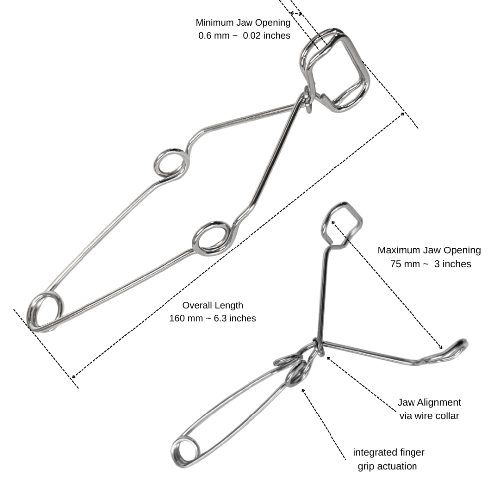 Spring Steel Wire Test Tube Clamp